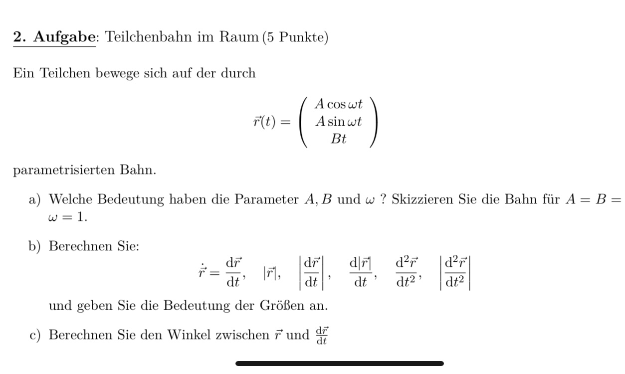 www.mathefragen.de - Parametrisierte Bahnen