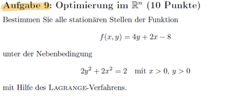 www.mathefragen.de - Optimierung Lagrange