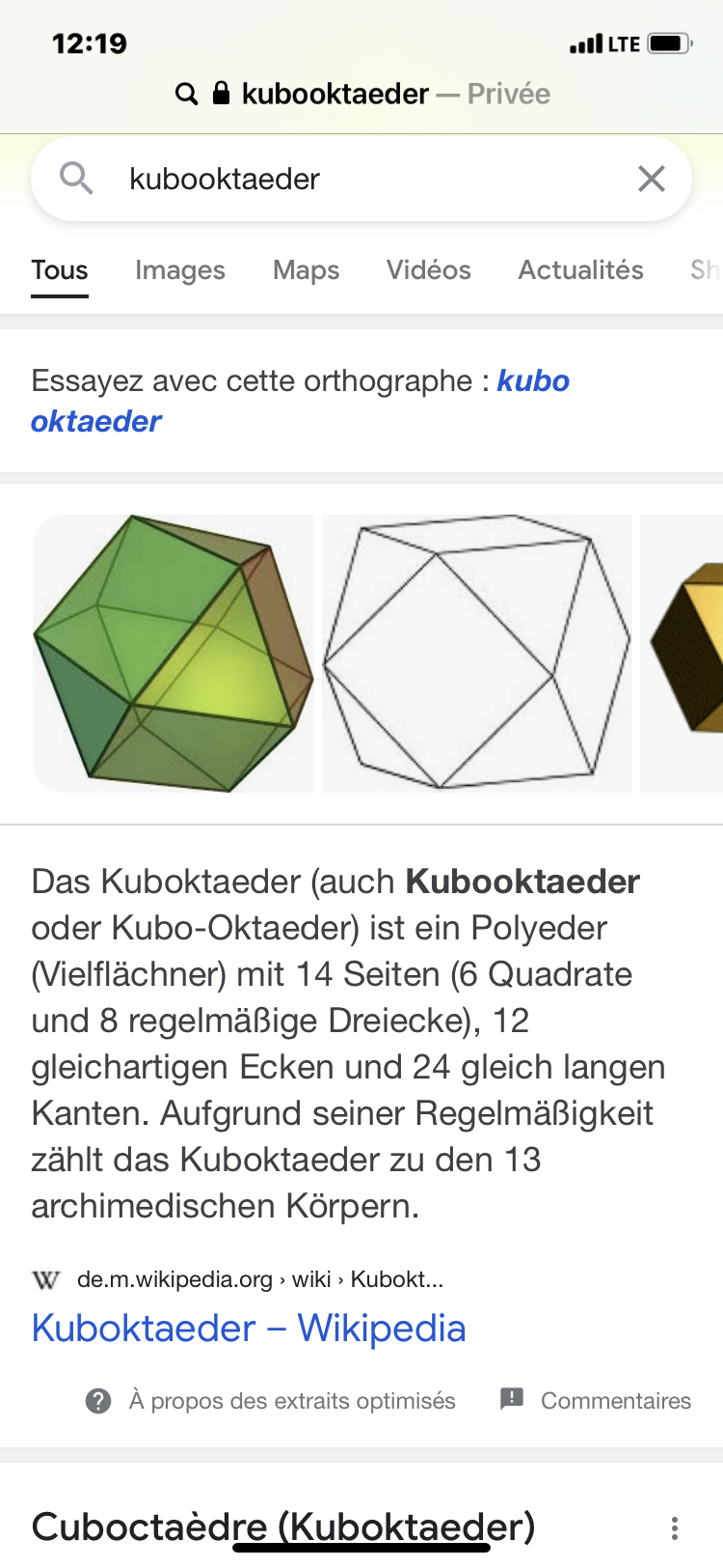 www.mathefragen.de - Wie sieht aus das Zweitafelbild von Kubooktaeder?